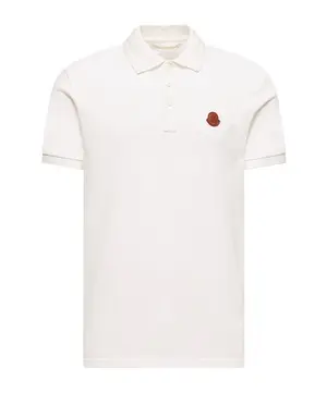 Moncler Logo Cotton Piquet Polo Shirt - Identification