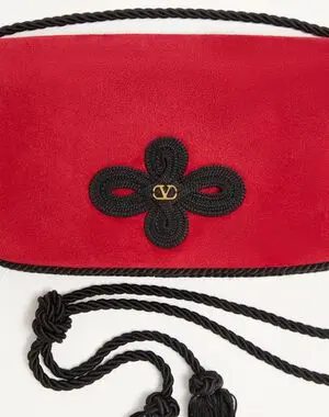 Valentino Garavani Sans Fin Foldover Top Mini Shoulder Bag