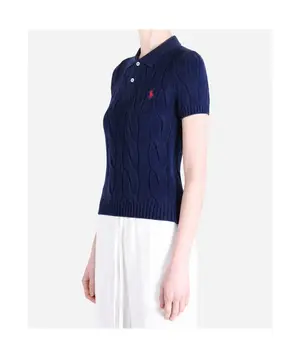 Polo Ralph Lauren Cable-knit Polo Shirt