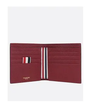 Thom Browne Pebble Textured Bifold Wallet