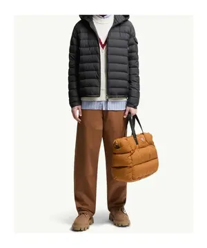 Moncler Galion Hooded Short Down Jacket