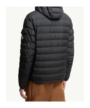 Moncler Galion Hooded Short Down Jacket