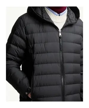 Moncler Galion Hooded Short Down Jacket