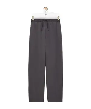 Loewe Drawstring Casual Pants - Medium Gray