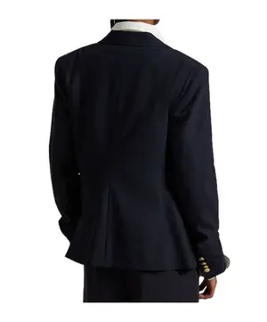 Polo Ralph Lauren Double-breasted Crest-patch Blazer