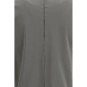 Rick Owens Seam-detail Cotton T-shirt - Black