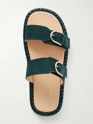 Gabriela Hearst Round-toe Flat Sandals
