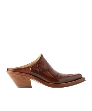 Gabriela Hearst Pointed-toe Mules - Tan