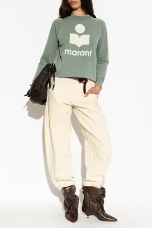 Isabel Marant Étoile Millyny" Logo Sweatshirt - Sage