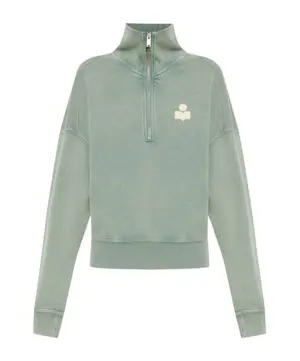 Isabel Marant Étoile Long-sleeved Sweatshirt - Sage