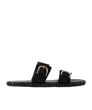 Gabriela Hearst Round-toe Flat Sandals