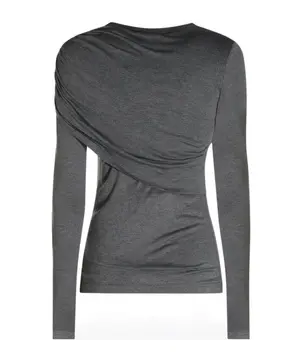 Isabel Marant Étoile Draped Long-sleeved Top - Grey