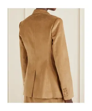 Gabriela Hearst Louisa Cotton Ribbed Blazer