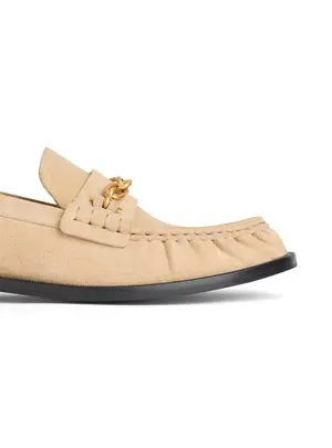 Balmain Sync Suede Leather Loafers