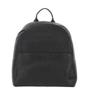 GIANNI CHIARINI Florence Hammered Leather Backpack - Black