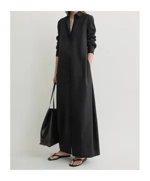 TOTEME Parachute Silk-blend Maxi Dress