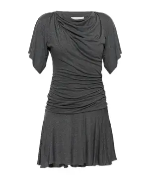 Isabel Marant Étoile Short Sleeve Dress - Black