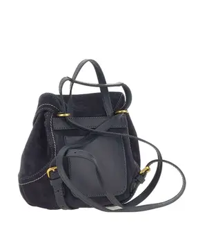 GIANNI CHIARINI Small Violette Suede Backpack