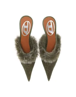 DIESEL® D-jewels Heeled Mules