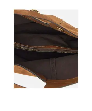 GIANNI CHIARINI Infinity Suede Tote Bag