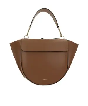 WANDLER Hortensia Small Shoulder Bag - Brown
