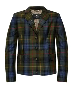 Etro Long-sleeved Casual Jacket - Black