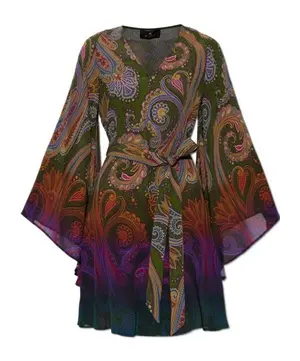 Etro Long Sleeve Dress - Black