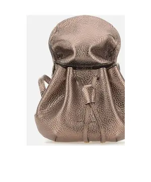 GIANNI CHIARINI Violette Hammered Leather Backpack