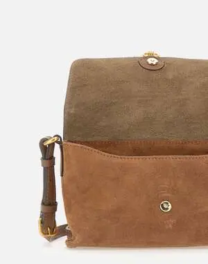 GIANNI CHIARINI Eugenia Flap Shoulder Bag - Cognac