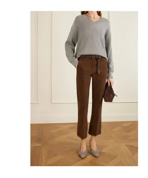 Brunello Cucinelli Belt Loop Casual Pants