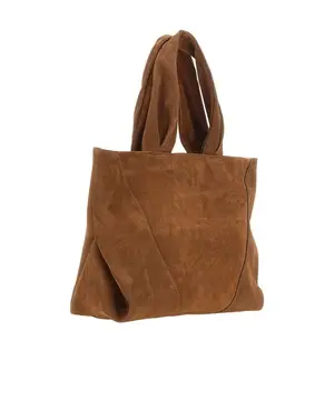 GIANNI CHIARINI Suria Suede Shoulder Bag
