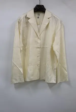 TOTEME Monogram-print Satin Shirt