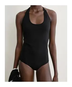 TOTEME Halterneck Tie-fastening Swimsuit