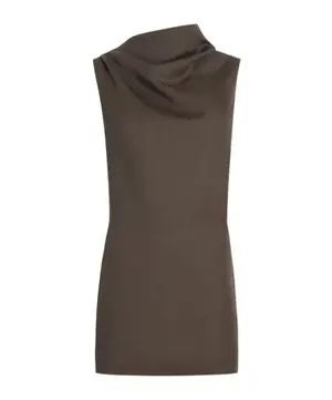 Khaite Khaite Astor Dress Brown