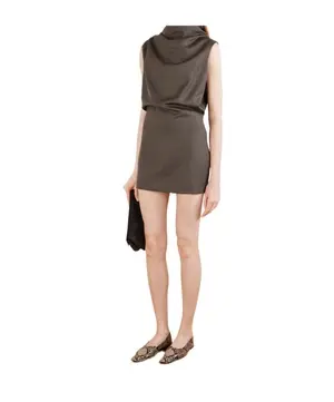 Khaite Astor Dress - Brown