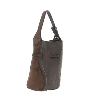 GIANNI CHIARINI Sienna Ostrich-effect Tote Bag