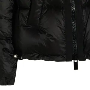 Sacai Long-sleeved Down Jacket With Stand-up Collar