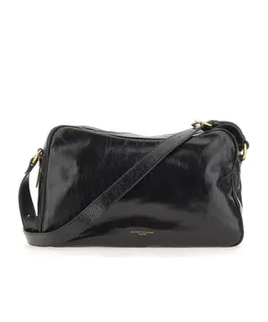 GIANNI CHIARINI Cora Crinkled Leather Shoulder Bag