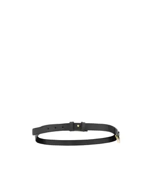 GIANNI CHIARINI Belt With Metal Inserts - Black