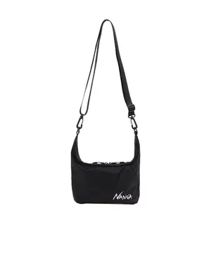 NANGA Zippered Shoulder Bag - Black