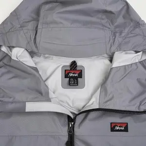NANGA Hooded Zip-up Jacket With Long Sleeves