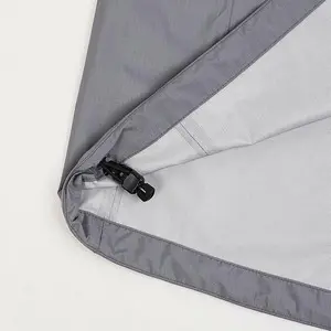 NANGA Hooded Zip-up Jacket With Long Sleeves