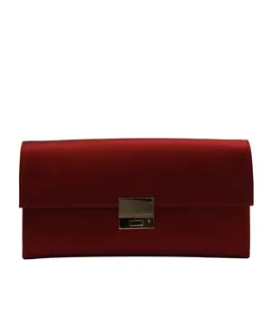 TOM FORD Flap Clutch - Brown