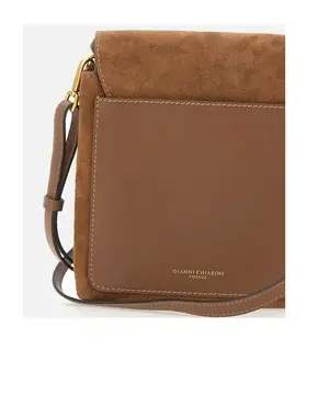 GIANNI CHIARINI Three Suede Shoulder Bag