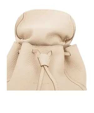 GIANNI CHIARINI Violette Hammered-leather Backpack