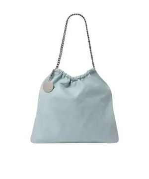 Stella McCartney Falabella Chain-link Shoulder Bag - Gray