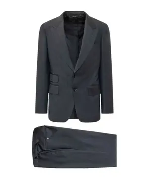 TOM FORD Long-sleeved Suit - Black