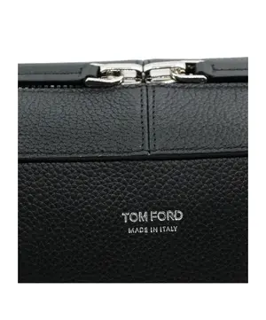 TOM FORD Grained Leather Tote Bag