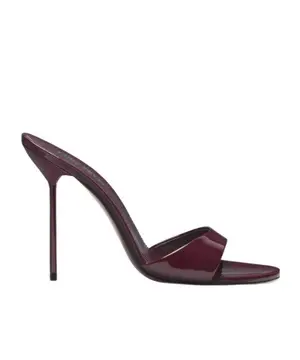Paris Texas Patent Leather Mule - Amarena