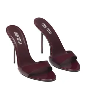 Paris Texas Patent Leather Mule